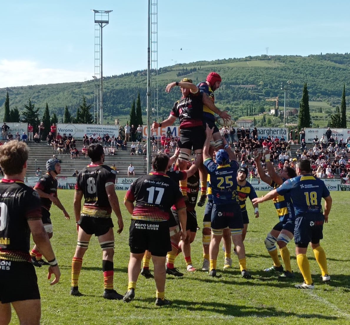 Onore al Vapolicella Rugby, Omar sconfitta, campionato finito ...
